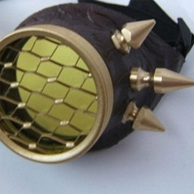 Spiked Air Pirate Steampunk Goggles