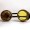Pollination Goggles - Bee and Flower - Brass Toned